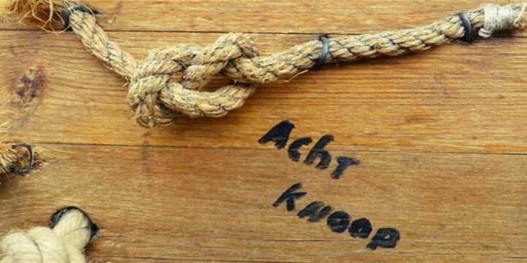 Achtknoop I een van de meest gebruikte knopen aan boord | NAUPAR